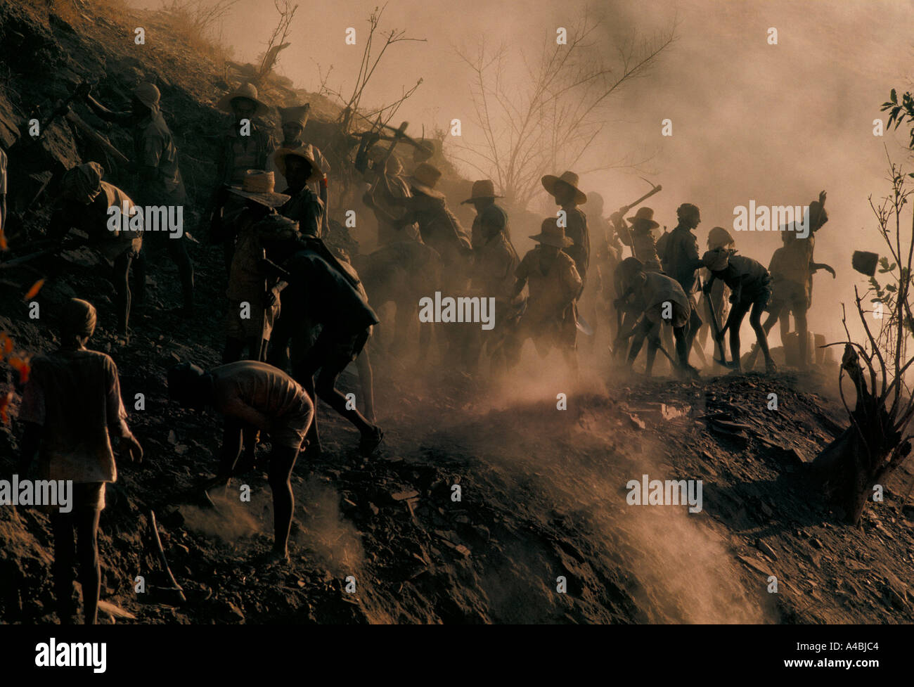 Rising dust hi-res stock photography and images - Alamy