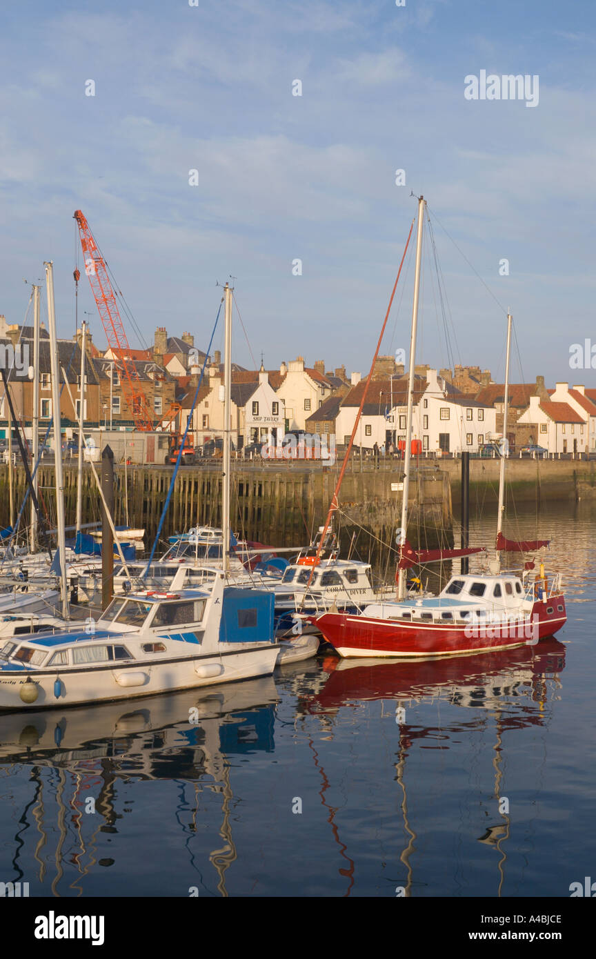 Scotland fishing village boat postcard hi-res stock photography and ...