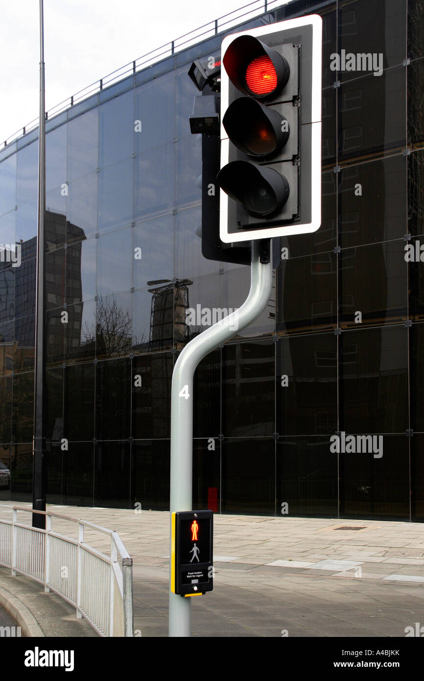 Pedestrian Crossing control and Traffic Light at Ipswich Suffolk UK ...