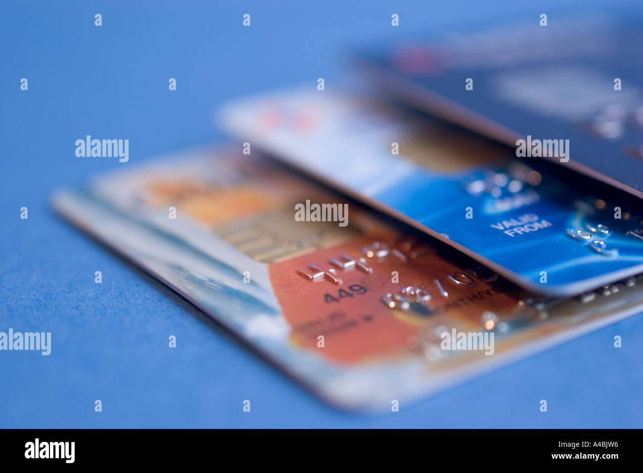 Credit cards Plastic money Stock Photo - Alamy