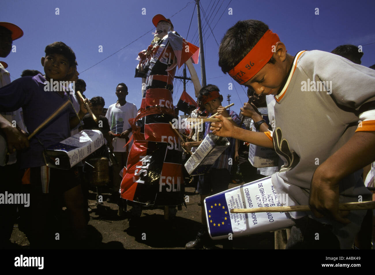 Sandinista fsln flag nicaragua hi-res stock photography and images - Alamy