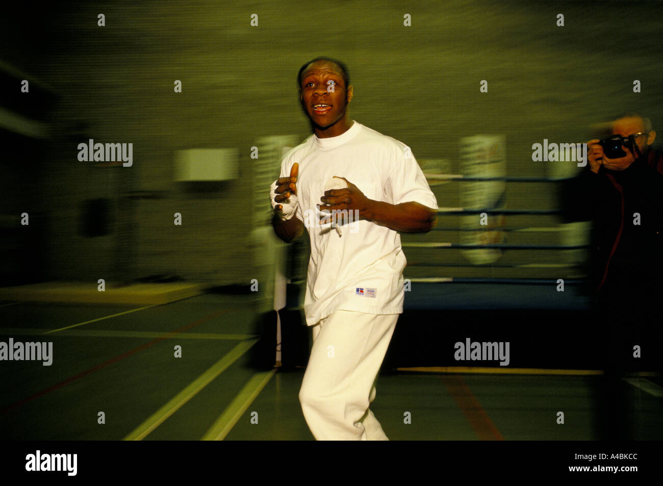 Moss side boxing hi-res stock photography and images - Alamy