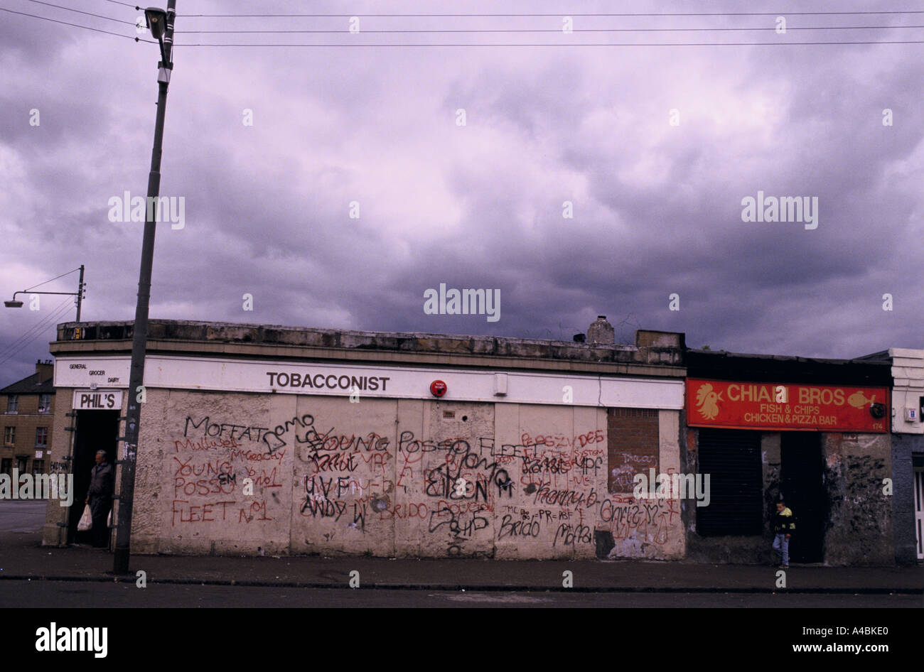possil park glasgow one of the city s most run down housing estates ...