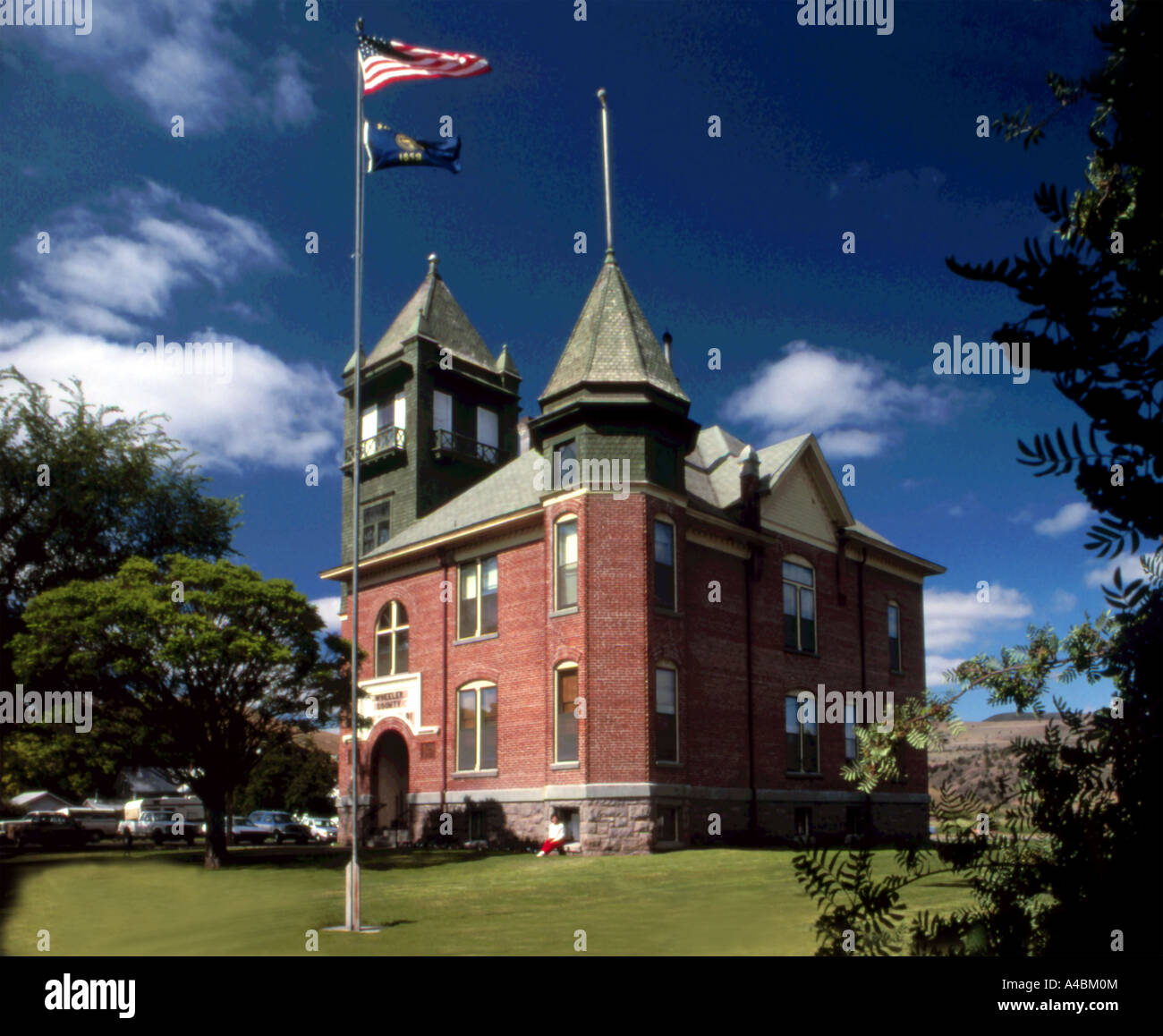 32,699.02100 Historic 1901 Red-Brick County Courthouse, Fossil, Oregon ...