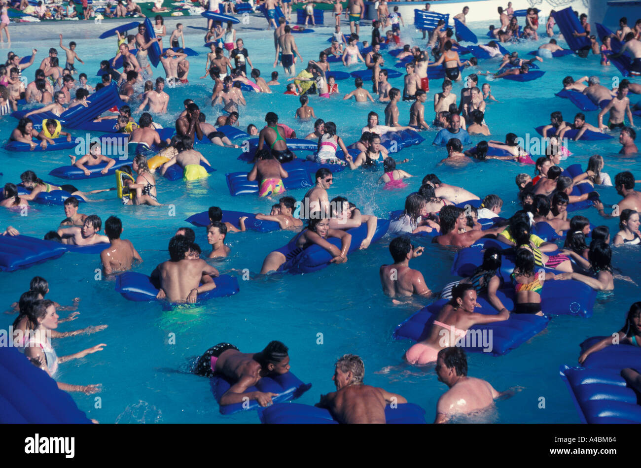 Wave Pool Edmonton Mall Edmonton Canada Stock Photo - Alamy
