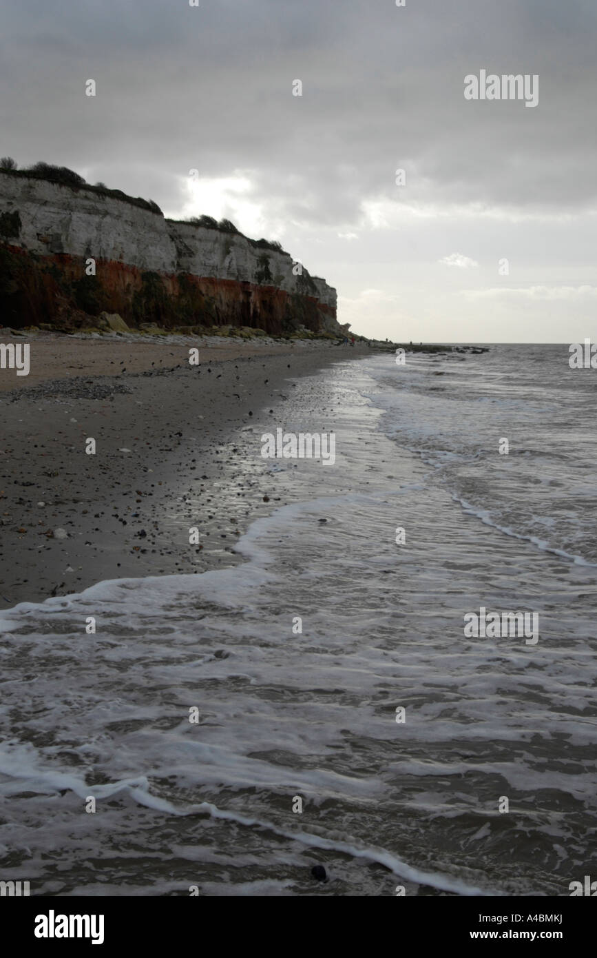 Hunstanton cliffs Norfolk UK Stock Photo - Alamy