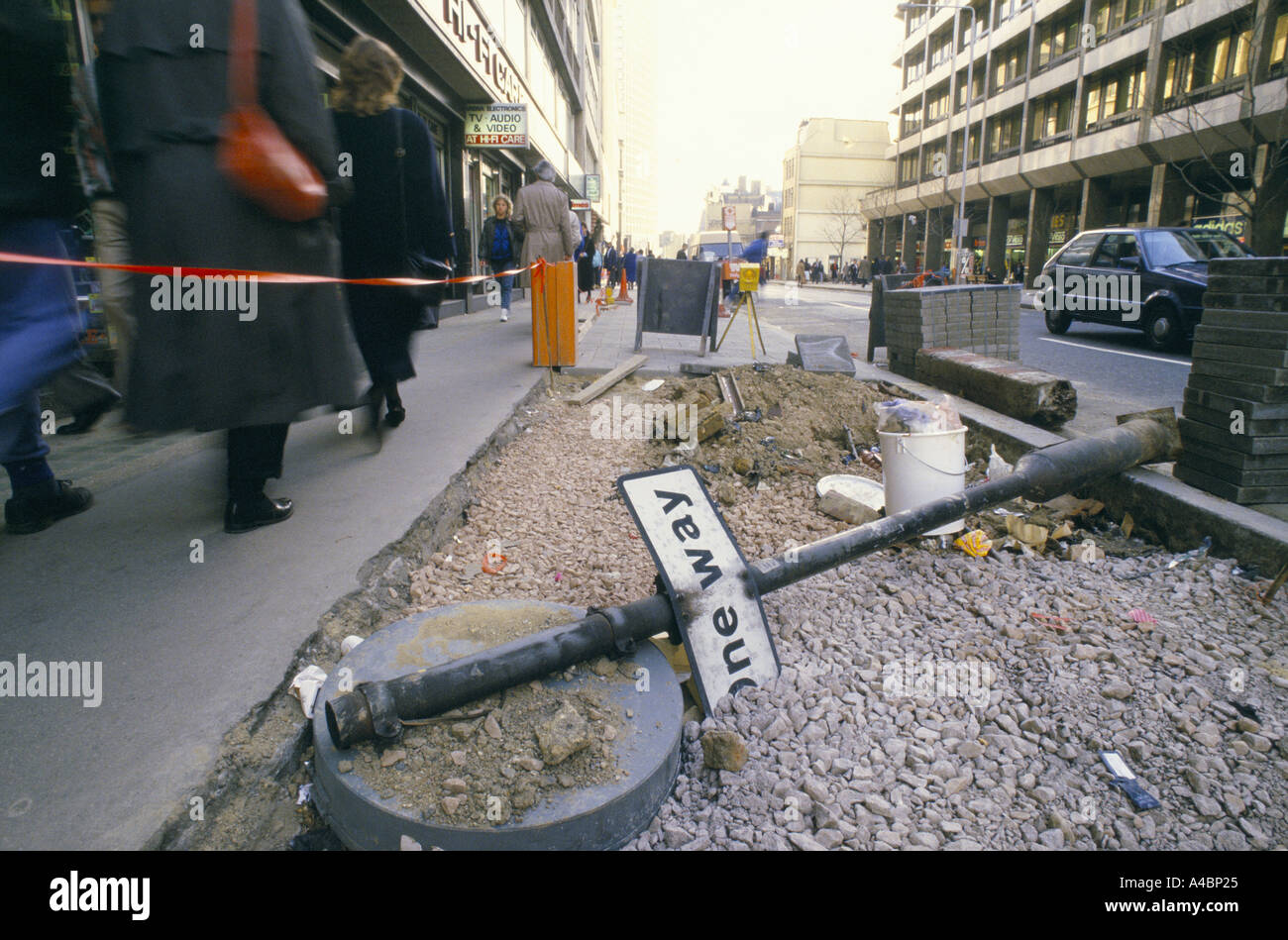 Obstructions in the road hi-res stock photography and images - Alamy
