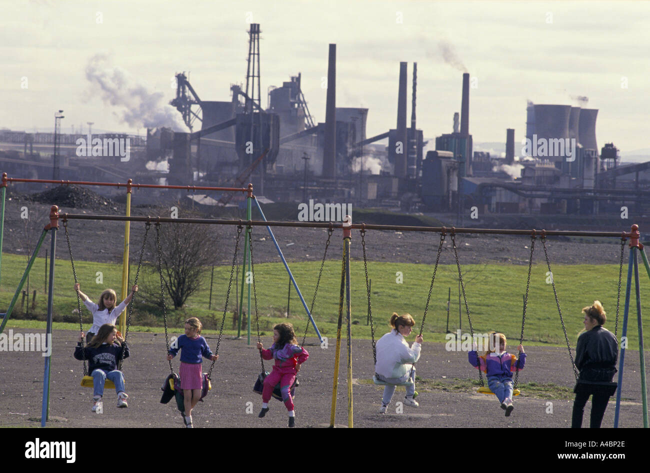 Motherwell scotland ravenscraig steel works hi-res stock photography ...