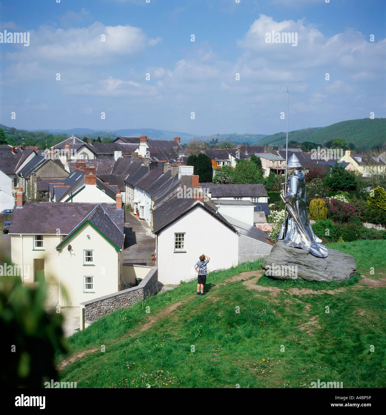 Statue of llewellyn the great hi-res stock photography and images - Alamy