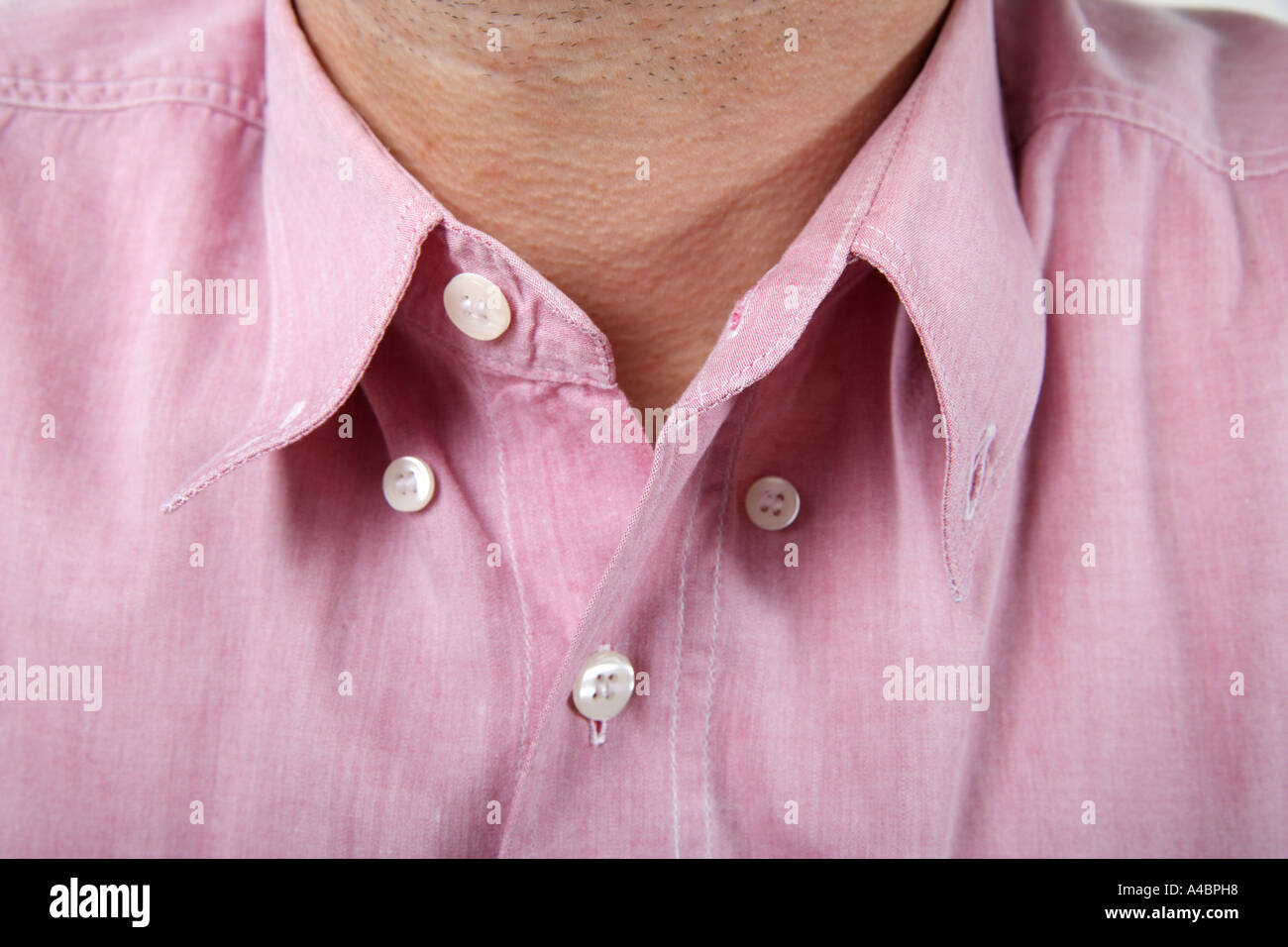 Man beard pink shirt hi-res stock photography and images - Alamy