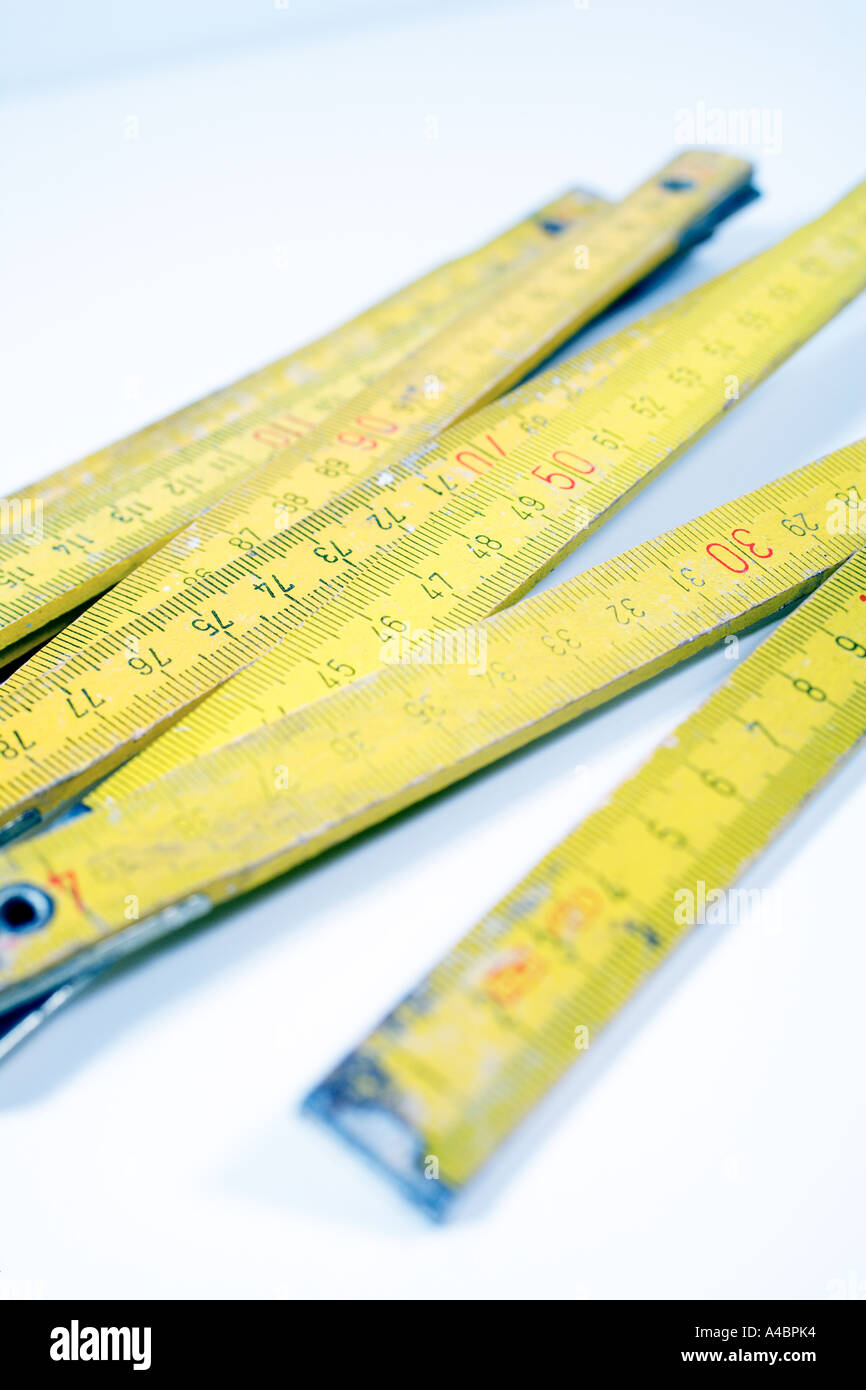 Folding rulers hi-res stock photography and images - Alamy