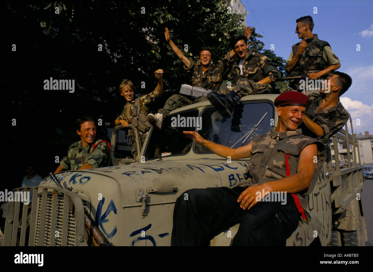 Croatian soldiers hi-res stock photography and images - Alamy