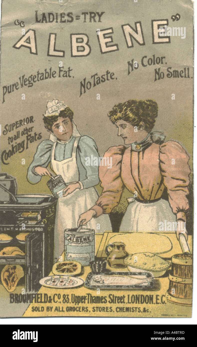 19th century meat advertisement hi-res stock photography and images - Alamy