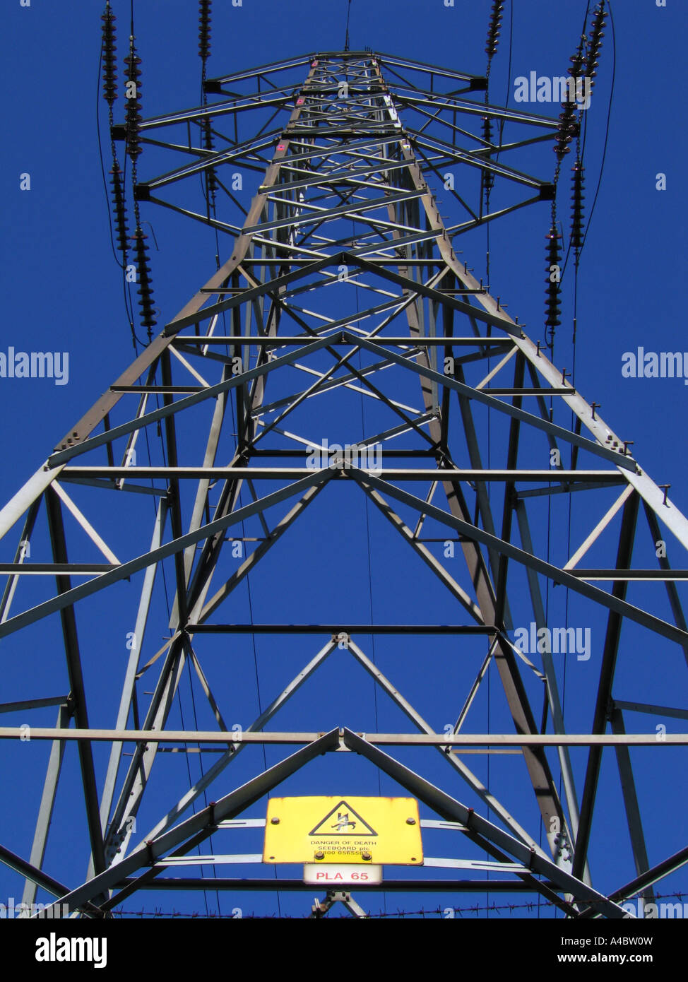 Electricity Pylon Kent UK Stock Photo - Alamy