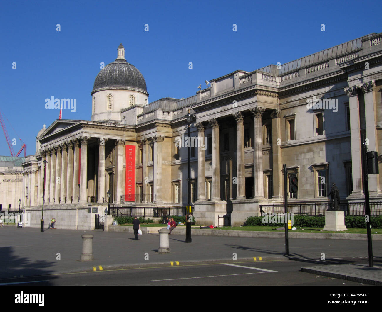 The National Gallery Trafalgar Square London UK Stock Photo - Alamy