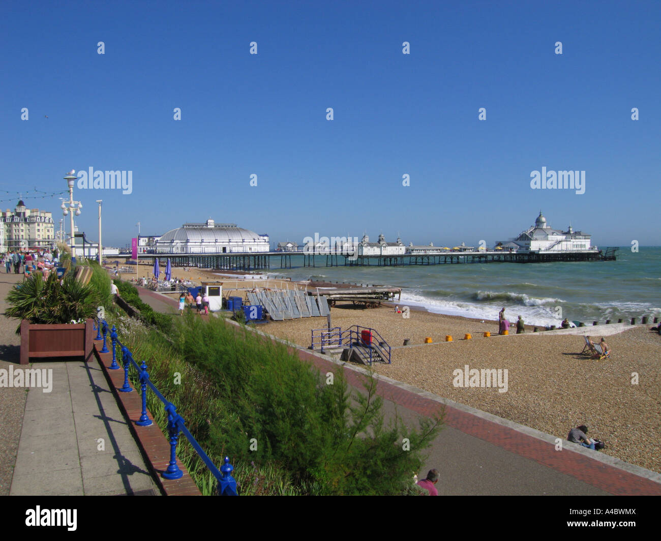 Seafront Eastbourne Sussex UK Stock Photo - Alamy