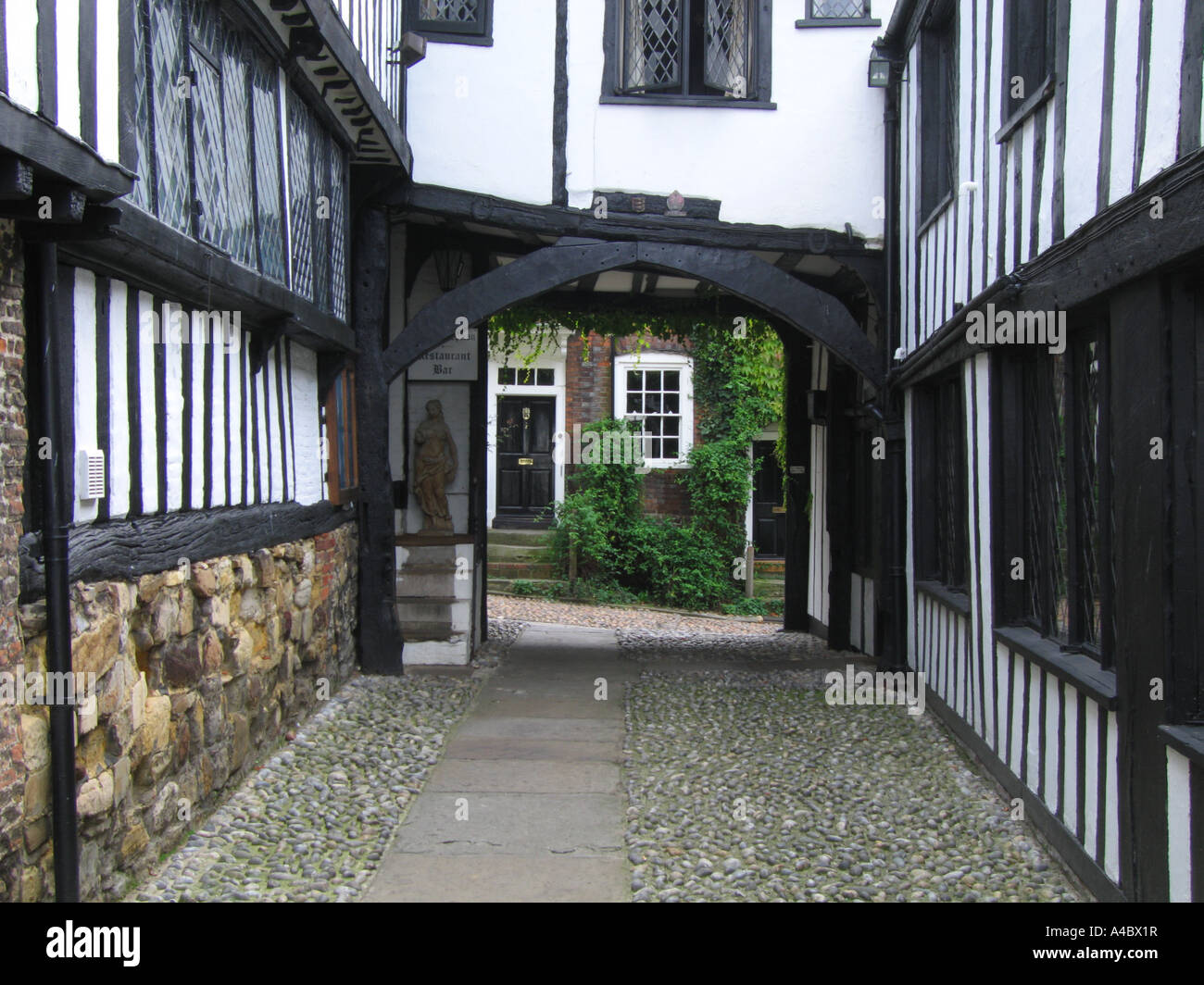 Mermaid Street Rye Sussex UK Stock Photo - Alamy