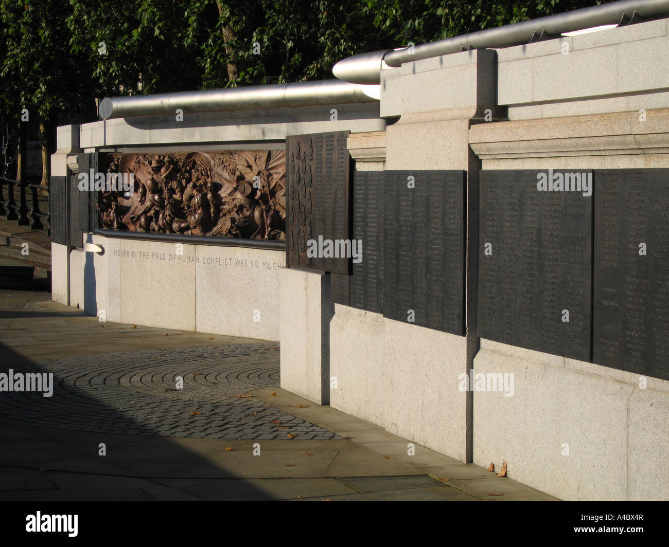 Battle of Britain War Memorial Victoria Embankment City of Westminster ...