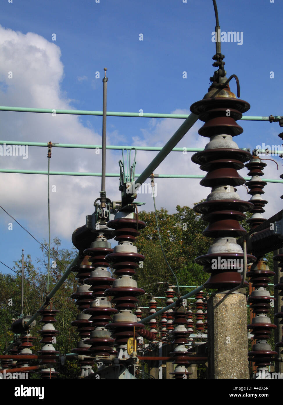 Electricity substation Orpington Bromley London UK Stock Photo - Alamy