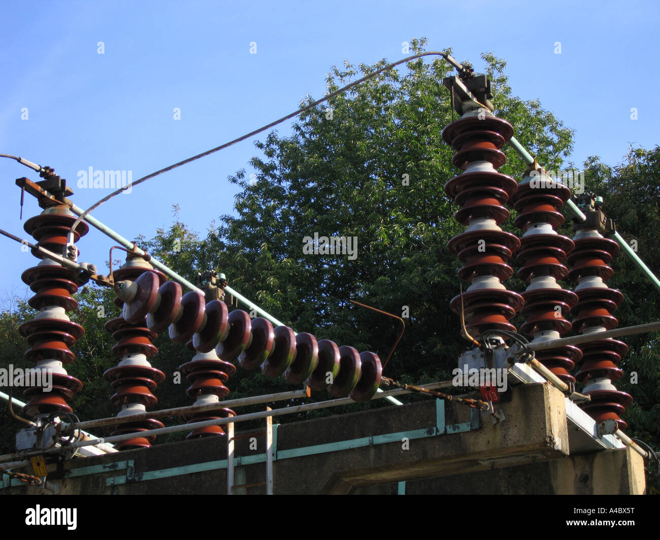 Electricity substation Orpington Bromley London UK Stock Photo - Alamy