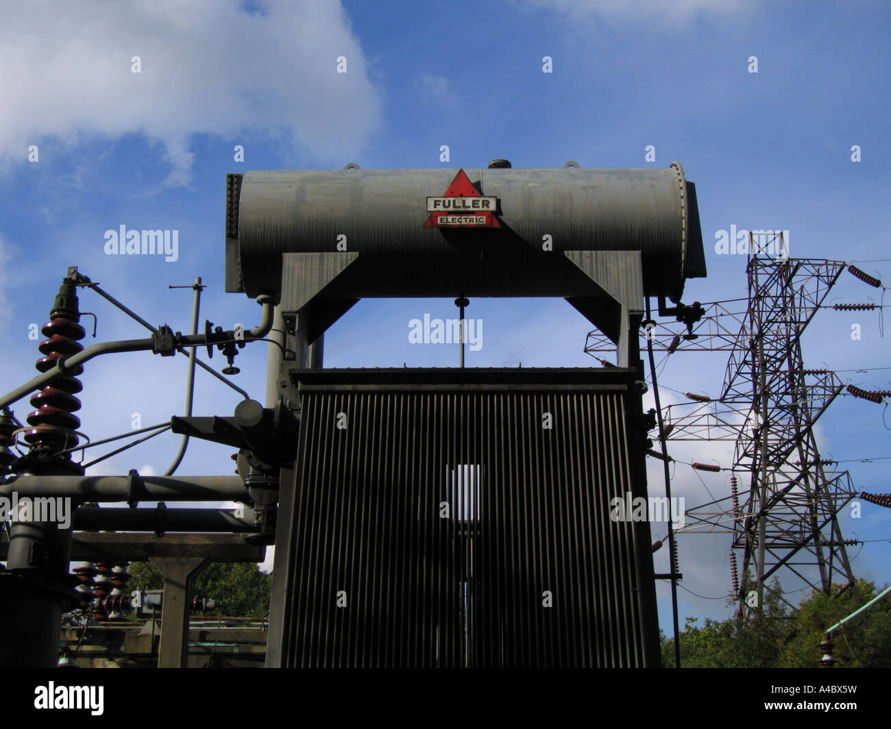 Electricity substation Orpington Bromley London UK Stock Photo - Alamy