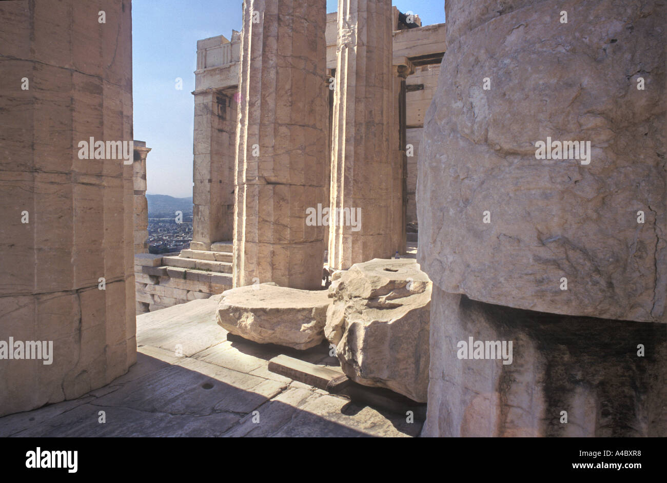 Parthenon greece vertical landscape hi-res stock photography and images - Alamy