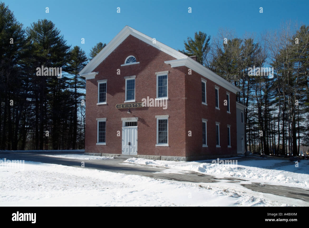 Newington New Hampshire USA historical building built in 1872 Stock ...