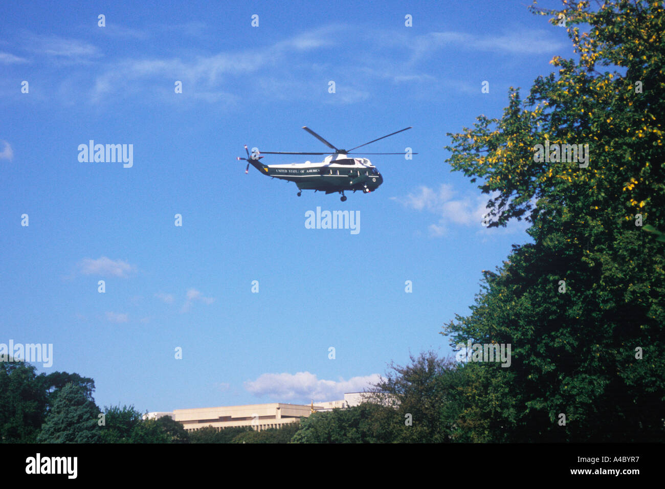 Presidential chopper hi-res stock photography and images - Alamy