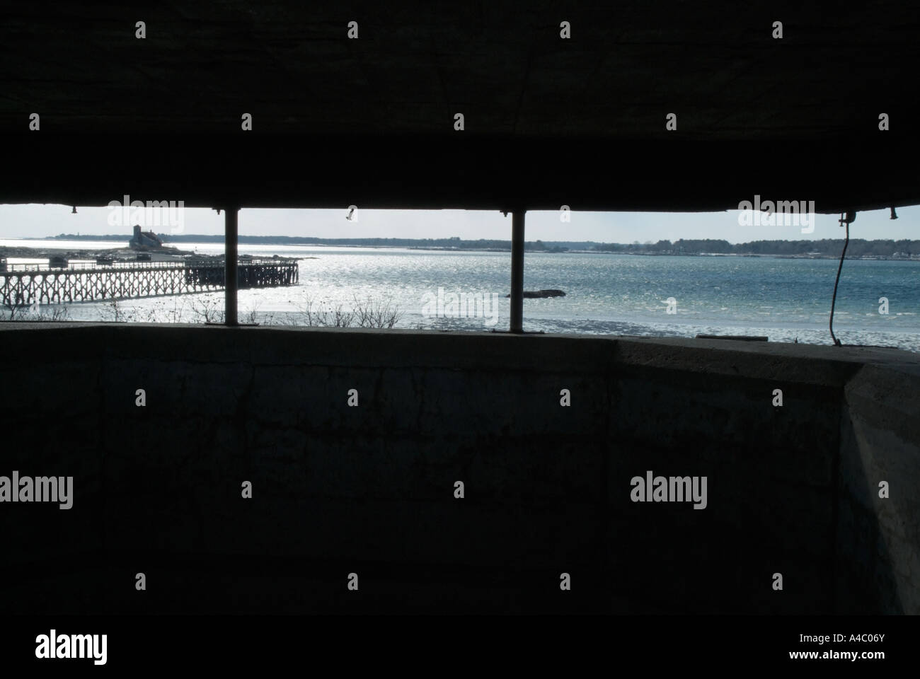 Fort Foster, Portsmouth Harbor, Old New England Forts, Maine USA ...