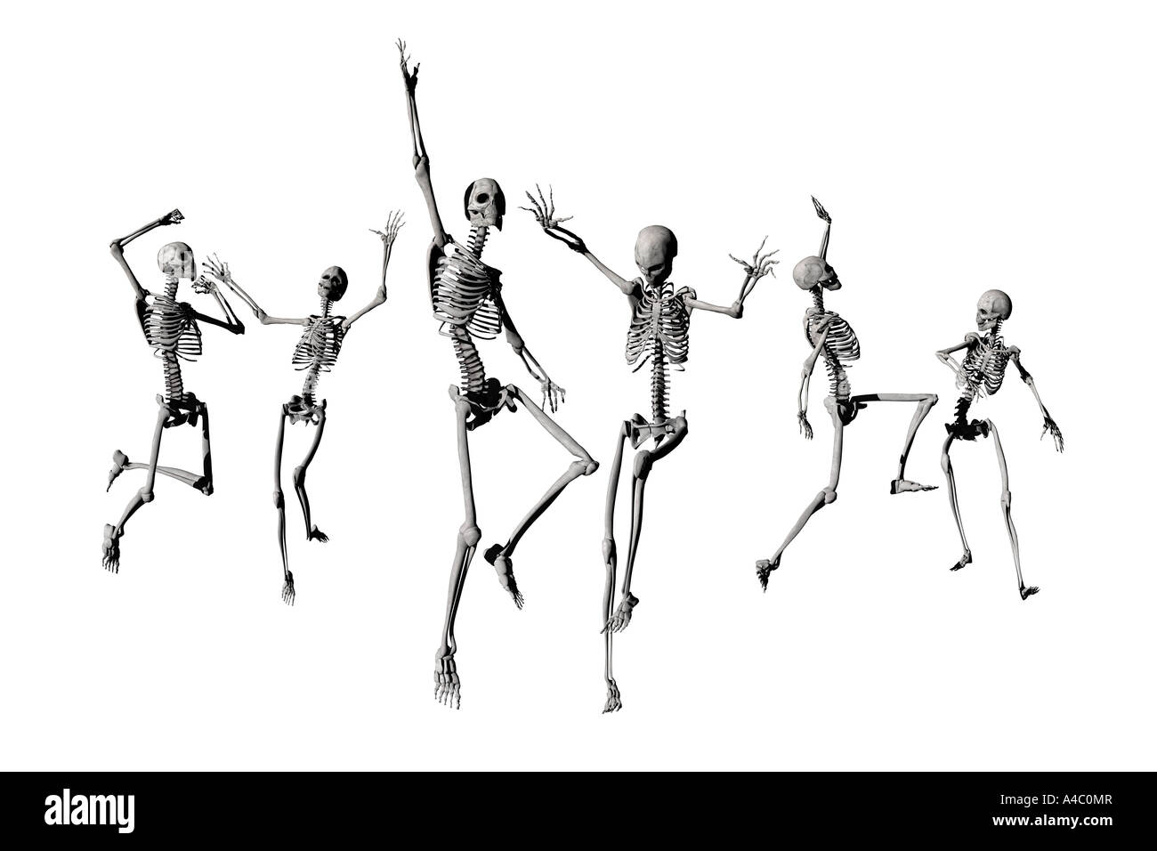 Skeletons dancing hi-res stock photography and images - Alamy
