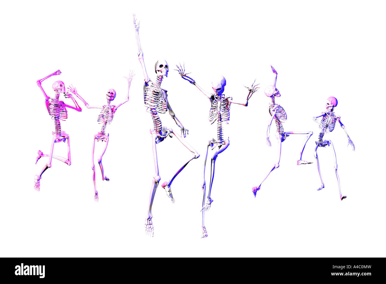 The Halloween dance Stock Photo - Alamy