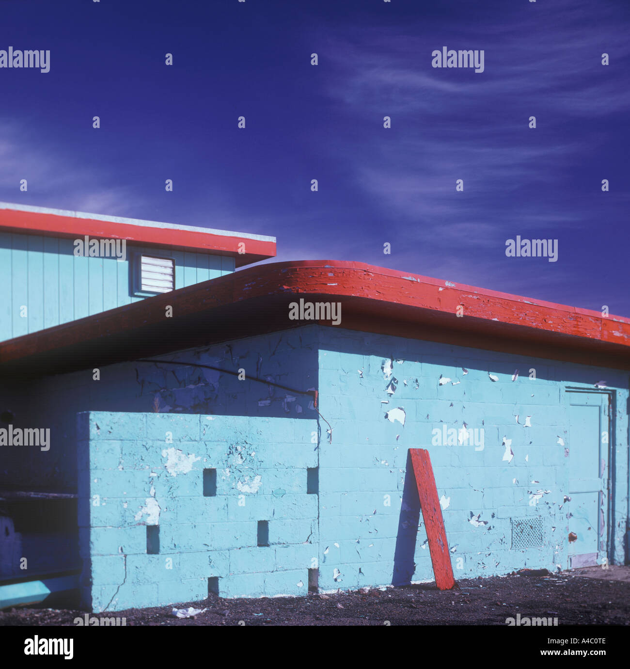 Old Abandoned Colorful Decay Building Stock Photo - Alamy