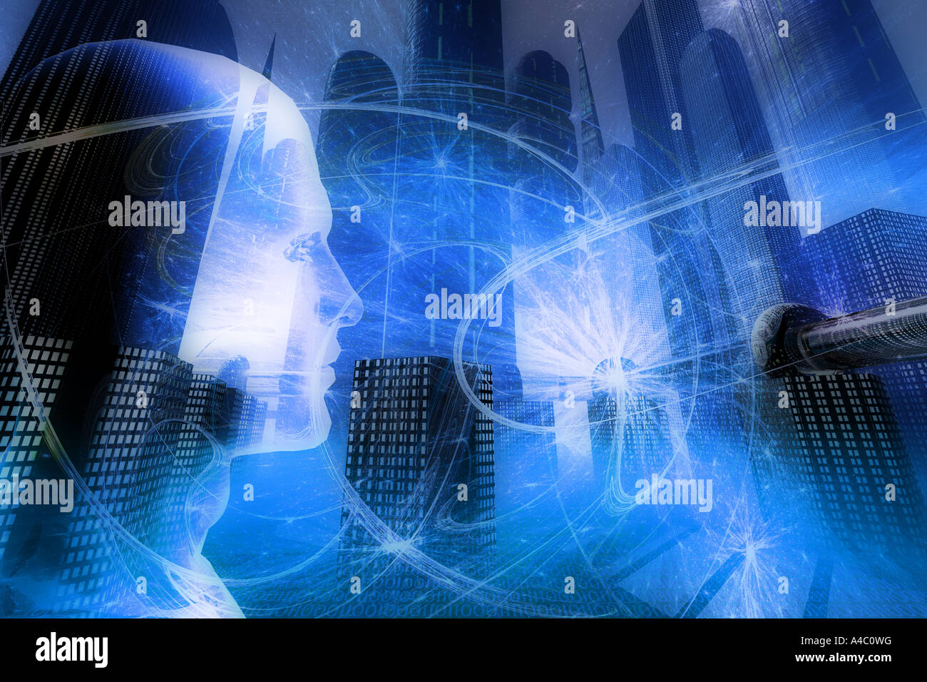 Cyberspace avatar hi-res stock photography and images - Alamy