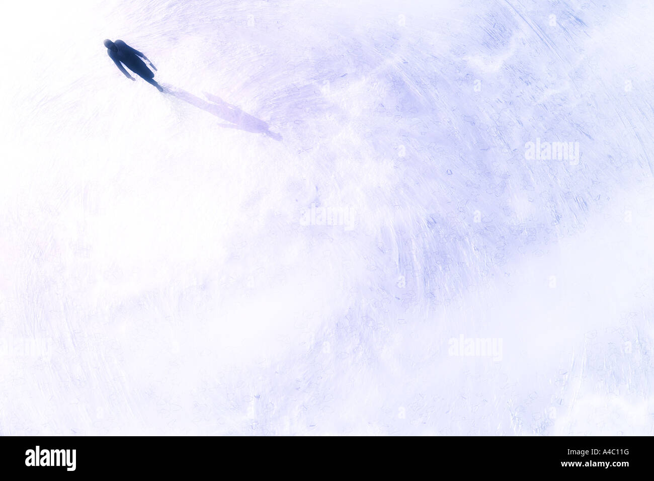 Business man walking from above Stock Photo - Alamy