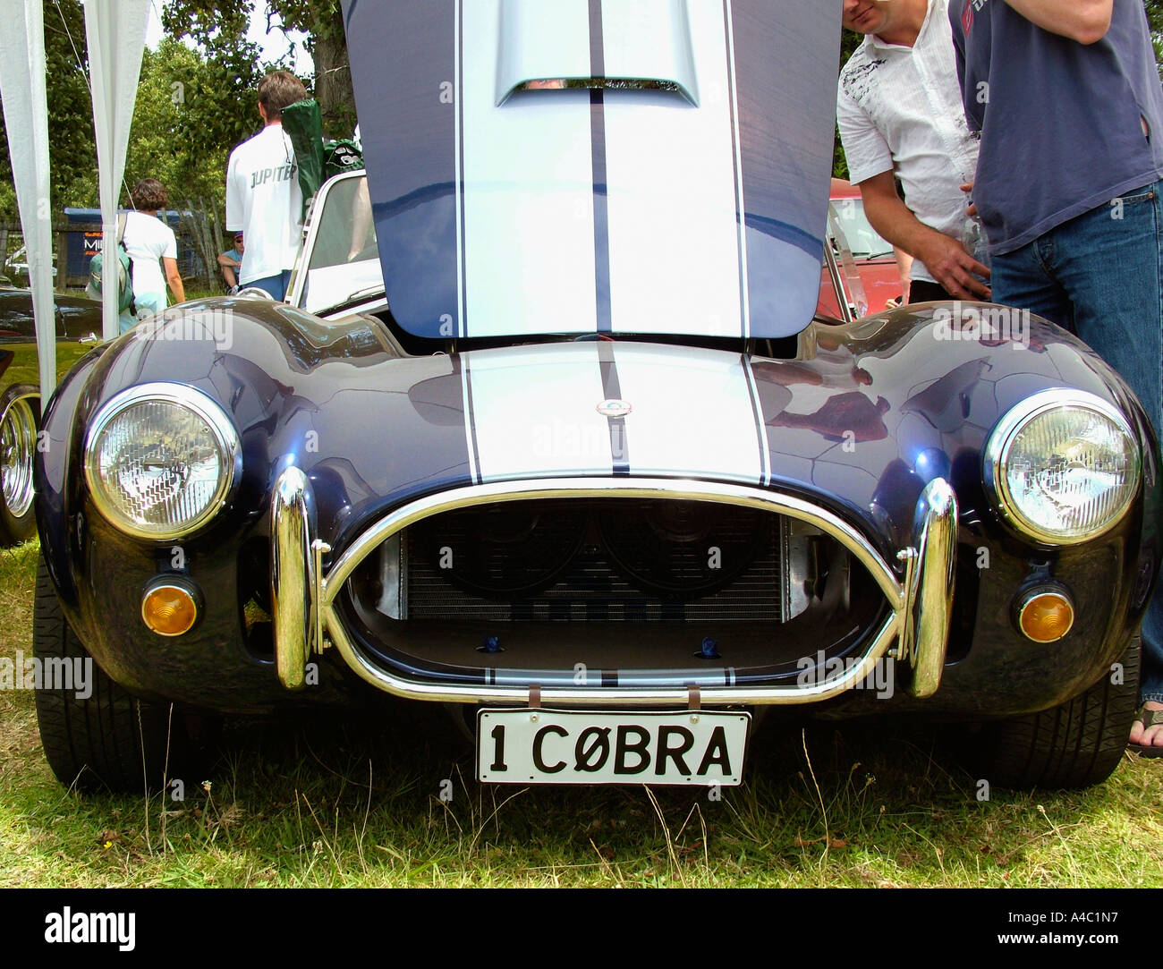 Classic AC Cobra open sports car Stock Photo - Alamy