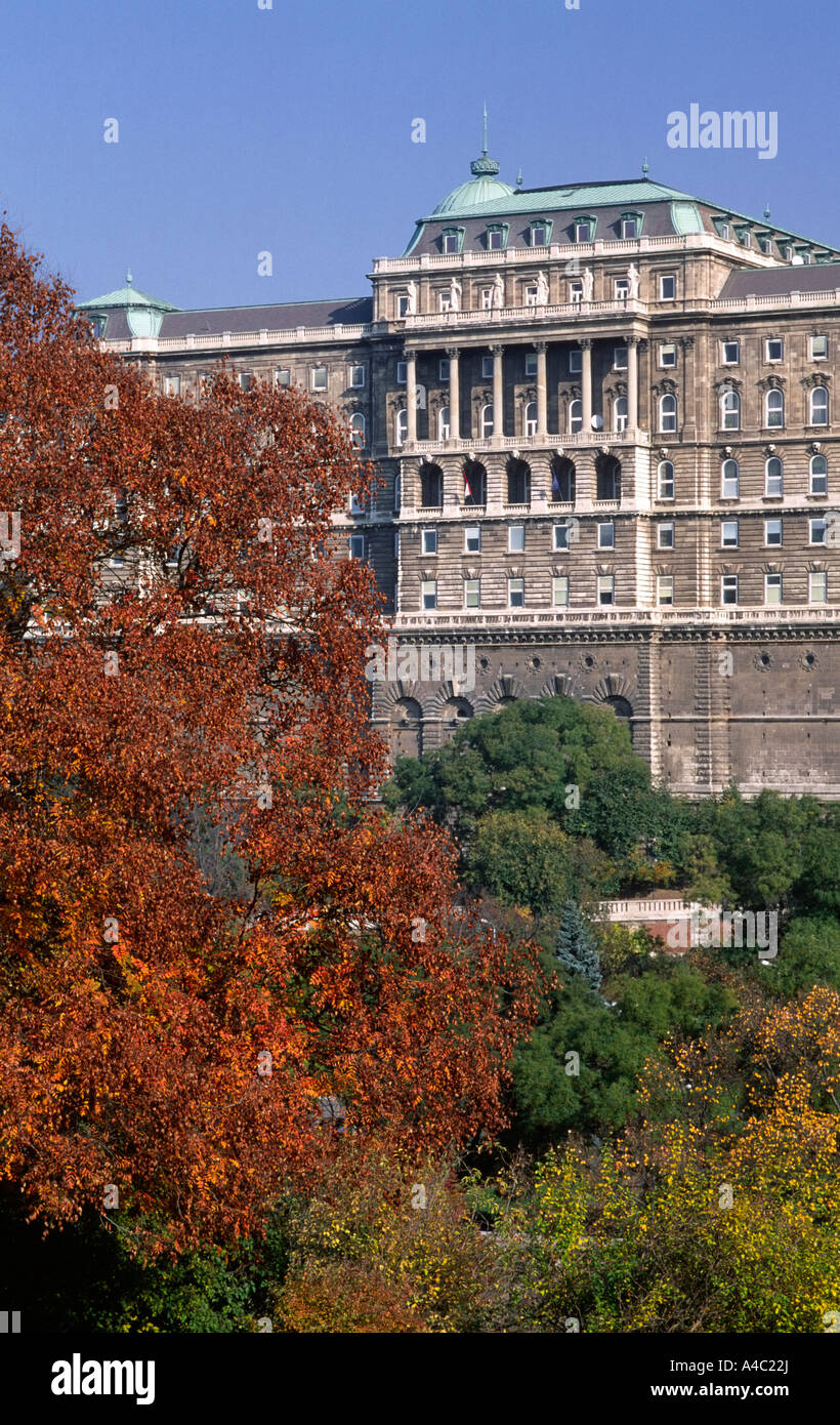 Autumn in Buda with Castle Budapest Hungary Stock Photo - Alamy