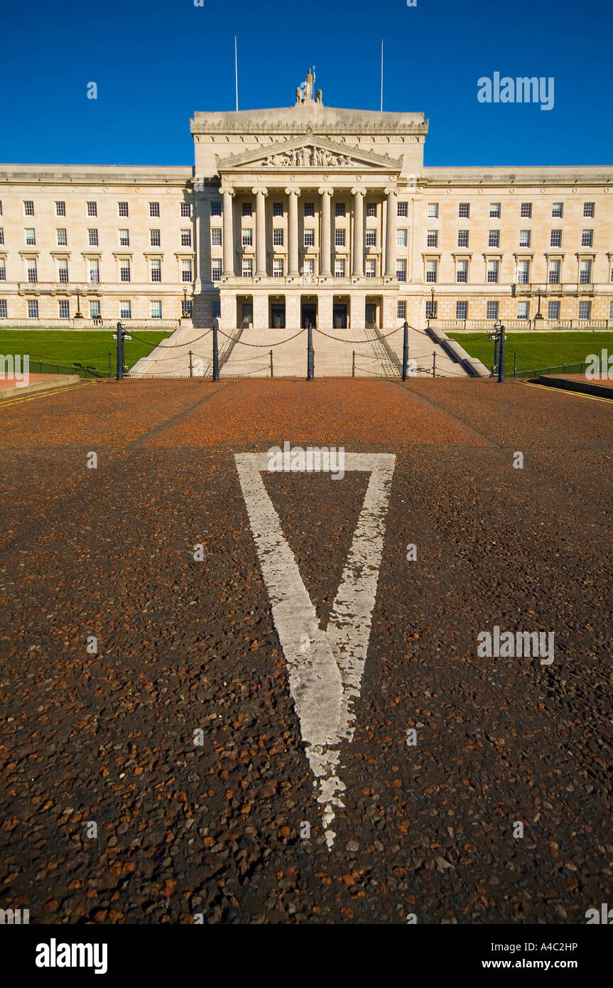 Stormont seat of Northern Ireland assembly Stock Photo - Alamy