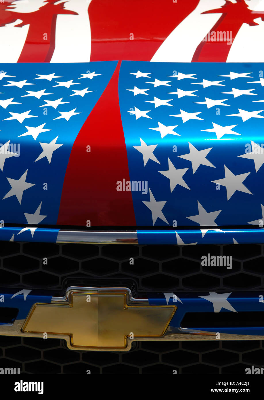 Stars Stripes Custom Paint Job High Resolution Stock Photography and ...