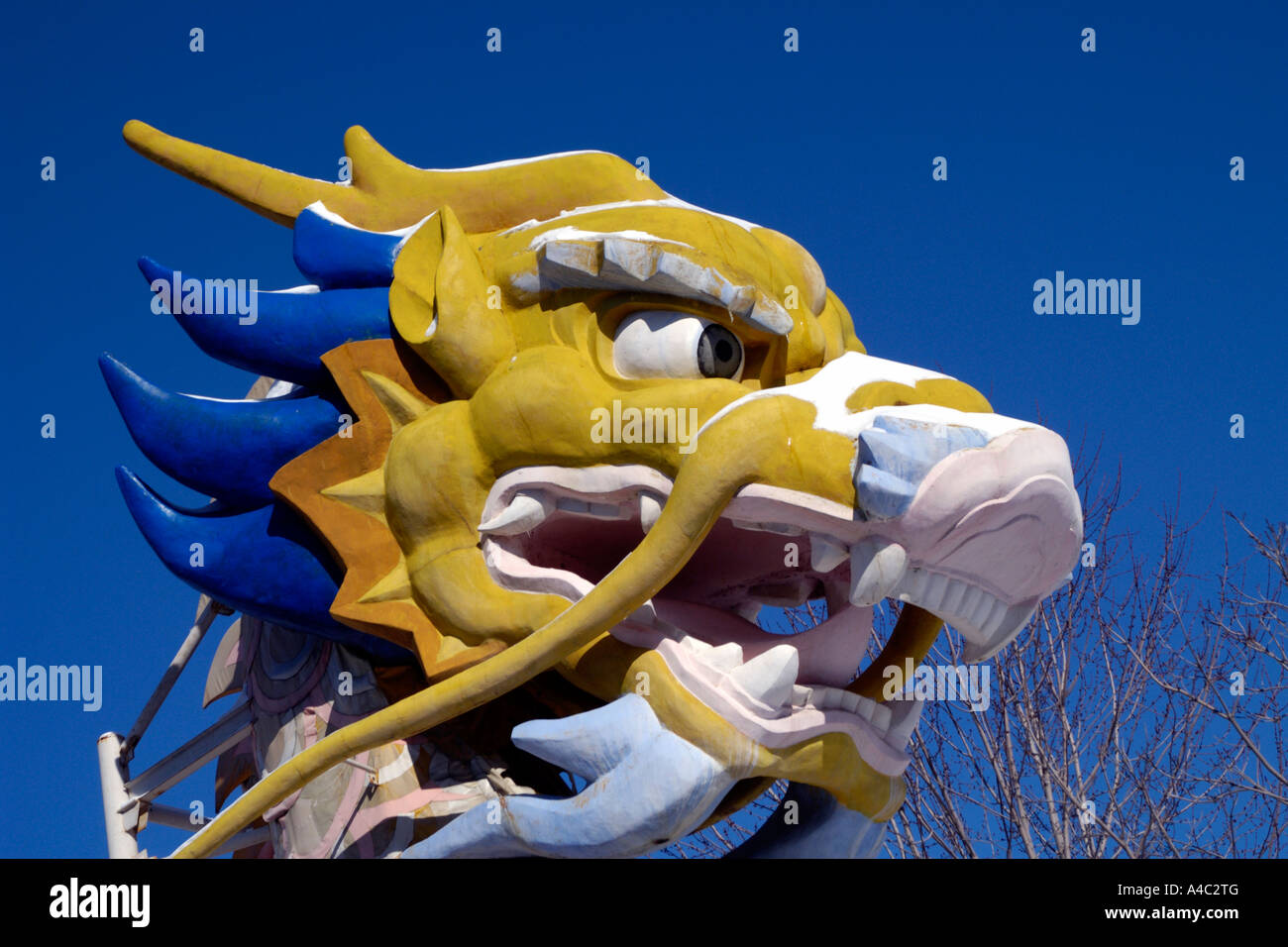 Dragon at the Canadian Museum of Civilization Stock Photo - Alamy