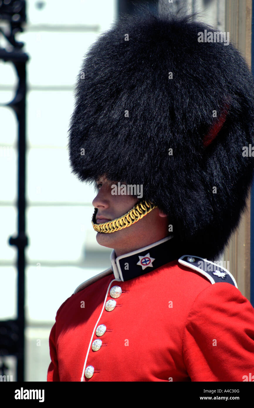 Ceremonial Guard in front of Rideau Hall entrance Stock Photo - Alamy