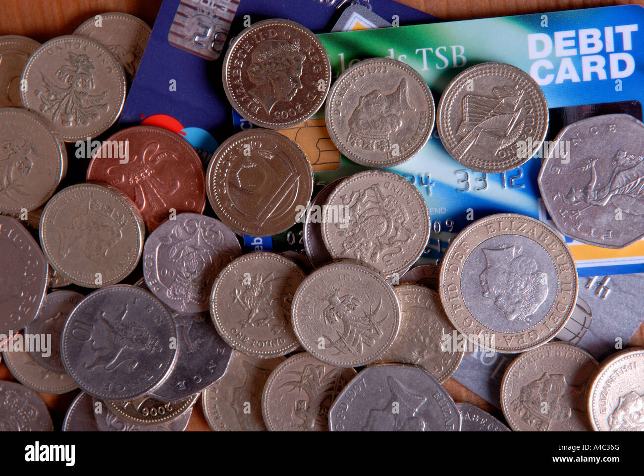 Credit Cards and Cash Stock Photo - Alamy