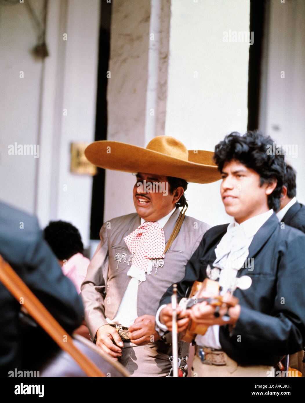 mexico adult mexican men dress in local costumes celebrating Stock ...