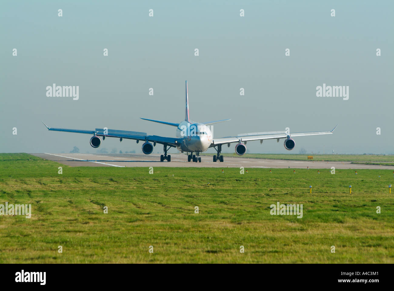 Aeroplane Taking Off And Landing