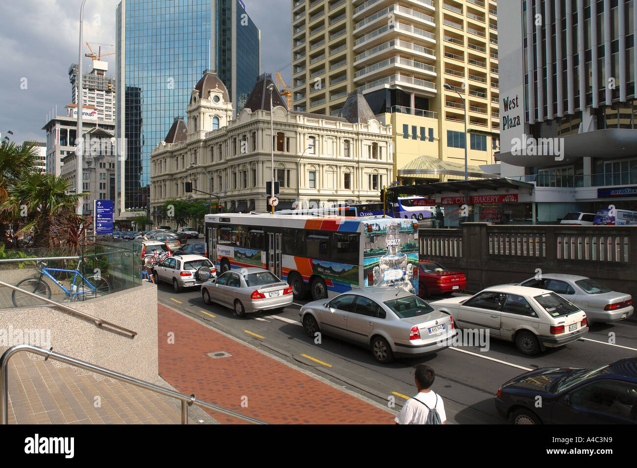 Dilworth Building Queen Street and Custom House Auckland New Zealand ...