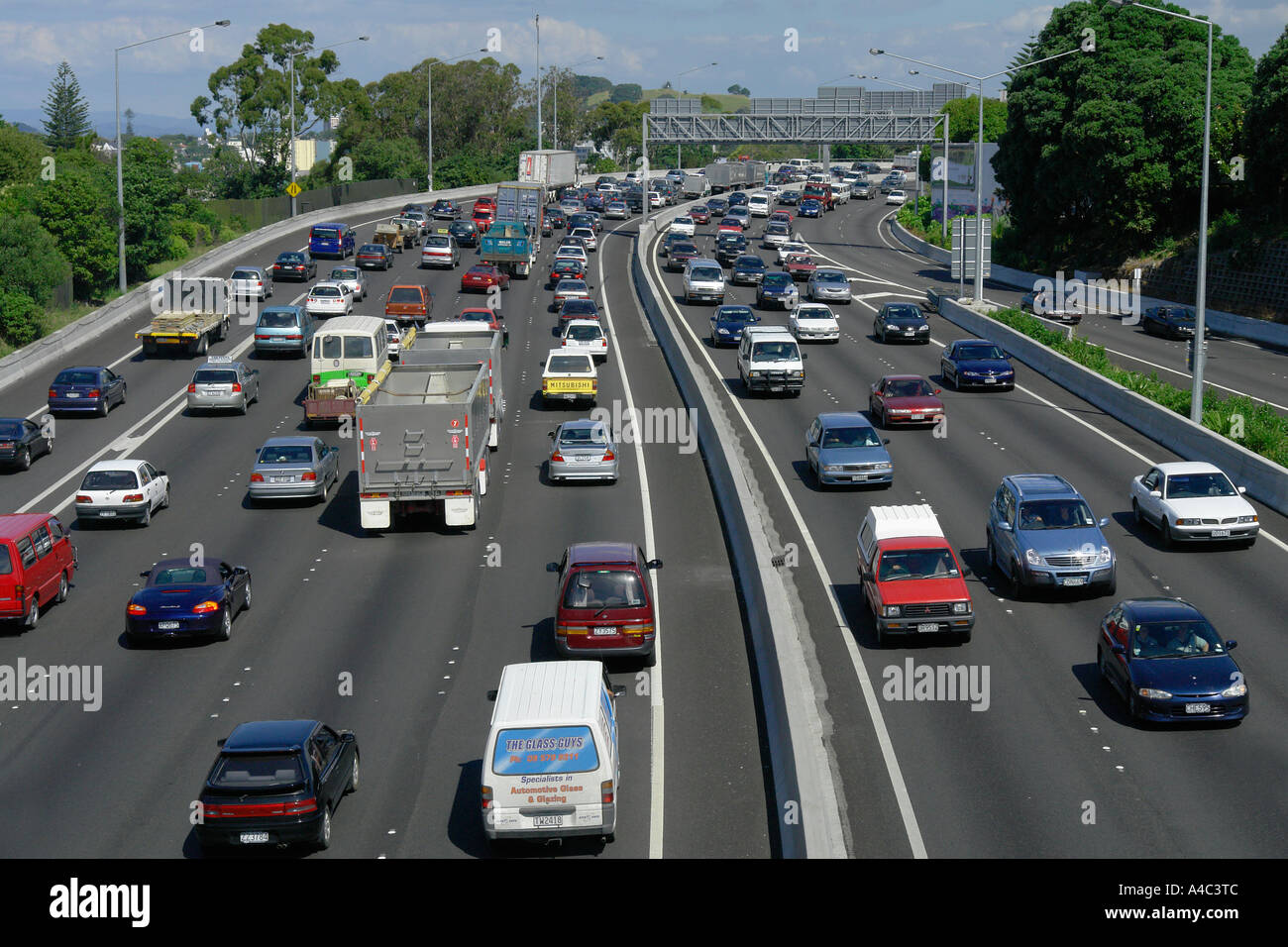 Auckland southern motorway hi-res stock photography and images - Alamy