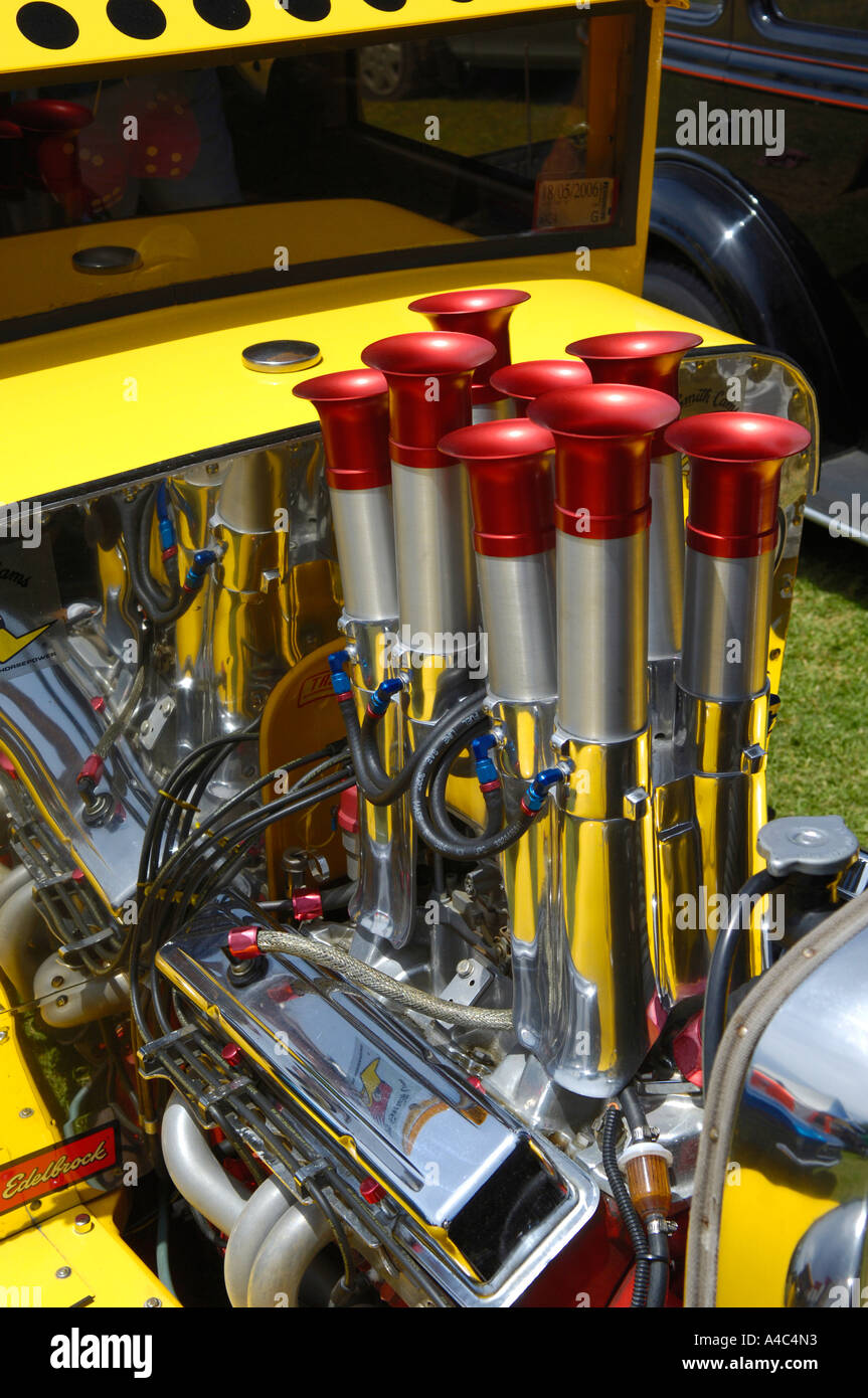 Engine intake carburater manifolds on hi-res stock photography and ...