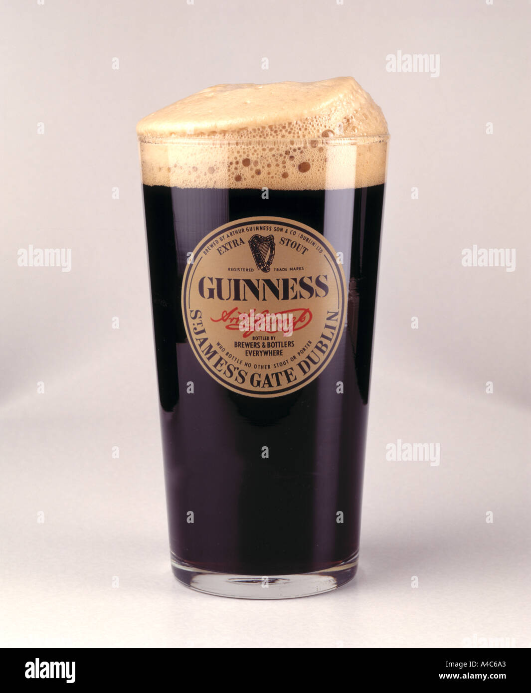 Guinness pint glasses hi-res stock photography and images - Alamy