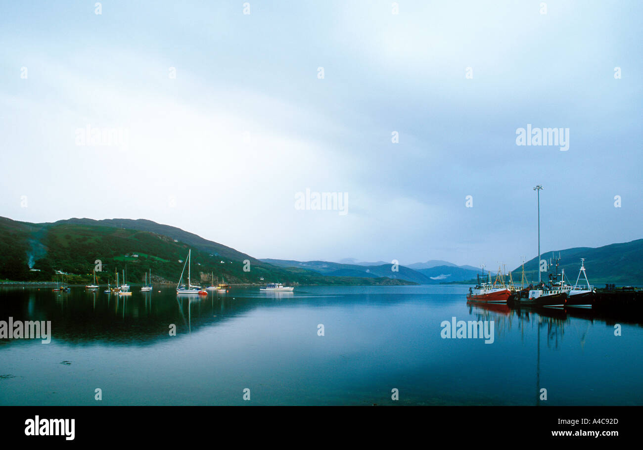 Ullapool Harbour Highlands Scotland U K Stock Photo - Alamy