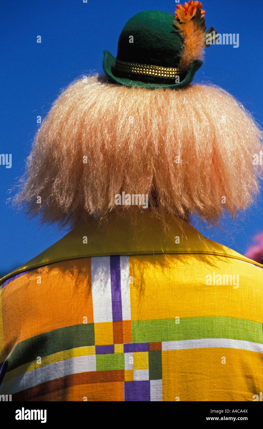 clown at The Great Circus Parade Milwaukee Wisconsin Stock Photo - Alamy