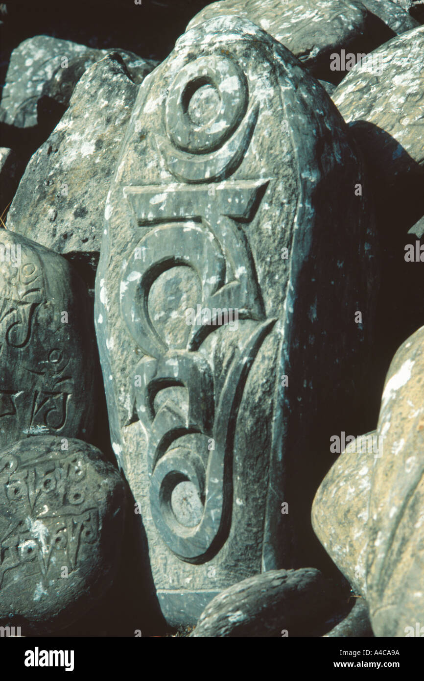 Buddhist mane hi-res stock photography and images - Alamy